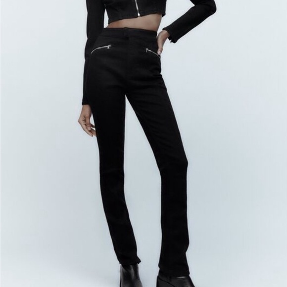 Zara | Jeans | Nwt Zara Split Skinny Jeans | Poshmark